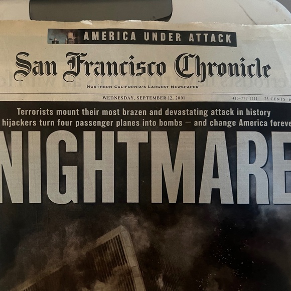 Other | Historic Newspaper 911 | Poshmark